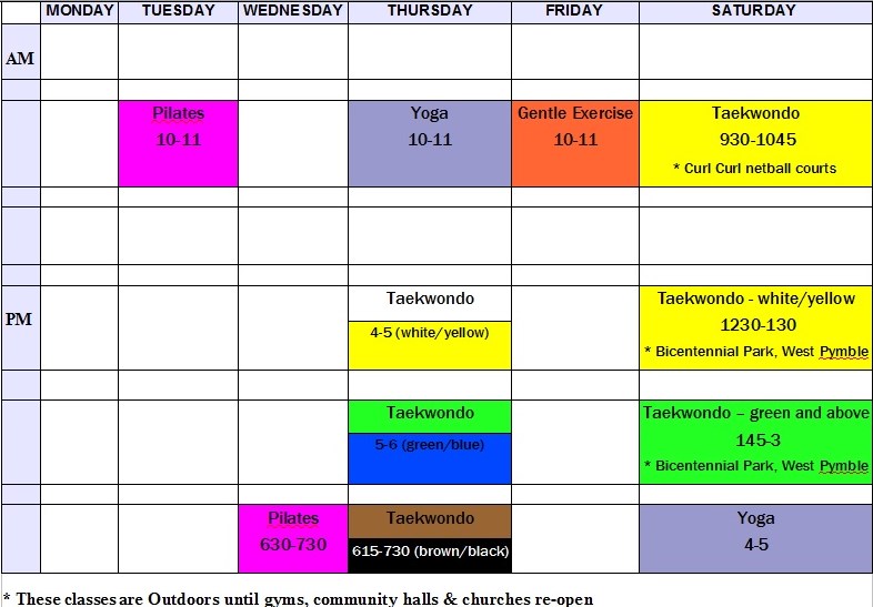 Timetables – Best Balance